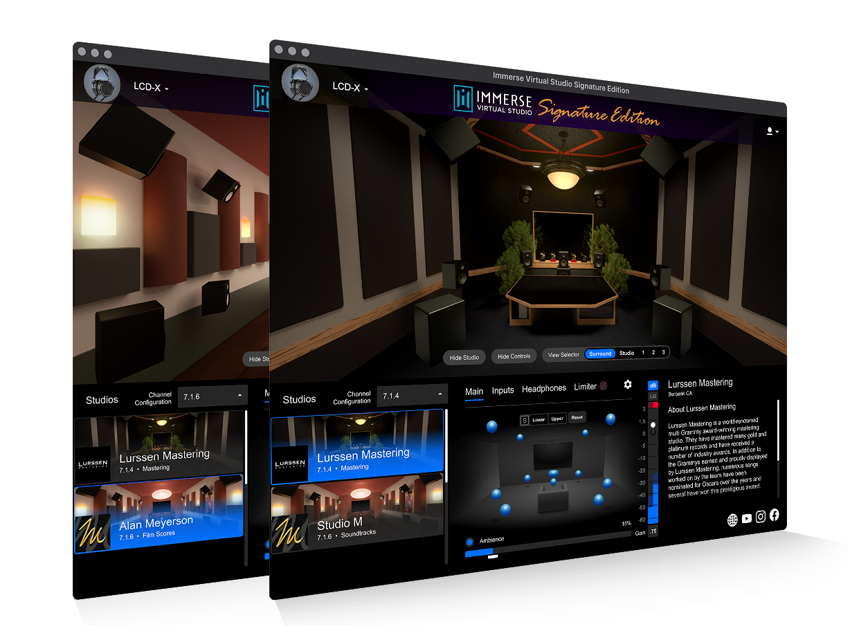 Immerse Virtual Studio Mix and Master Bundle | Lifetime License